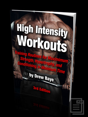 High Intensity Workouts 3rd Edition ebook PRE-ORDER – Drew Baye's High ...